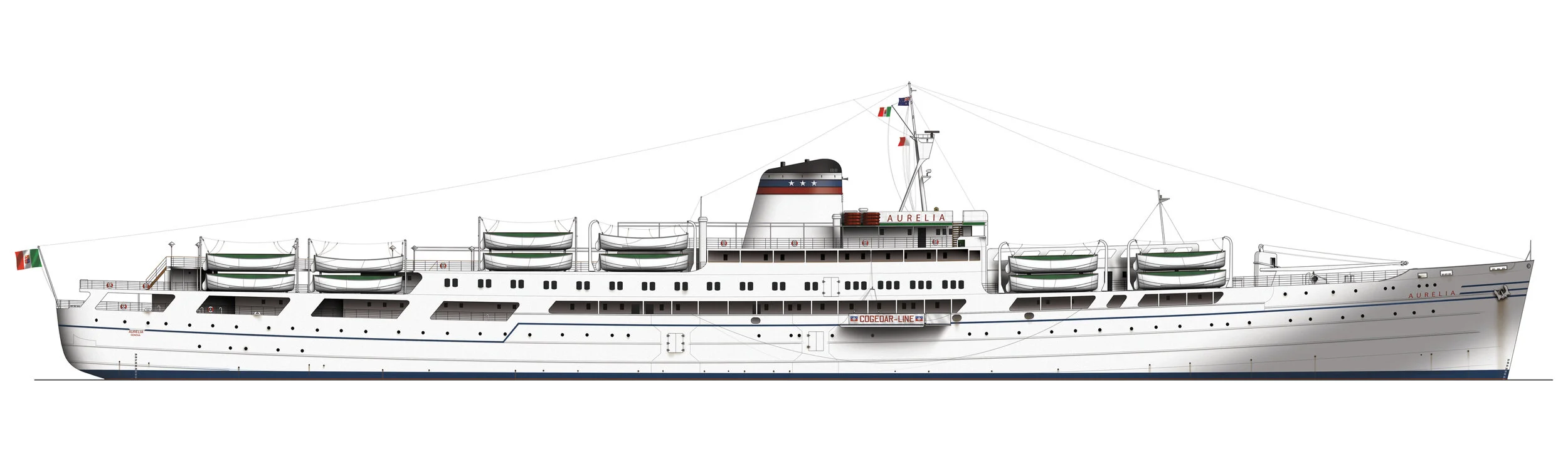 All Ships A-Z — Oceanliner Designs & Illustration