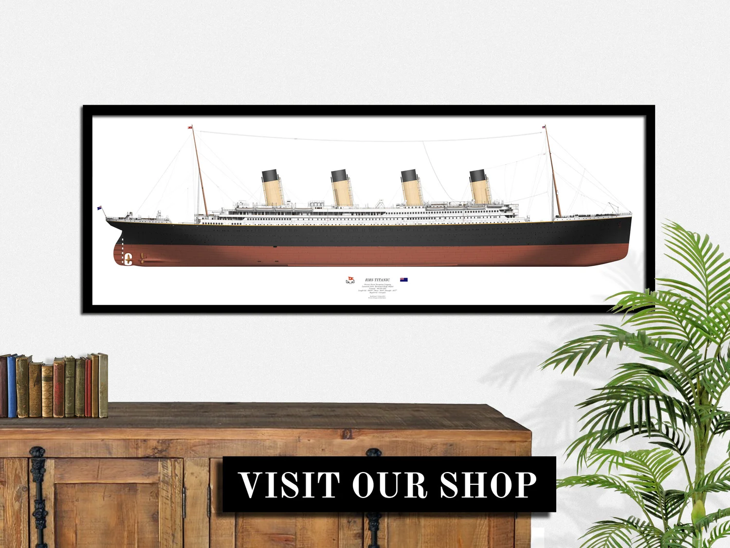Titanic Launch 1911 — Oceanliner Designs & Illustration