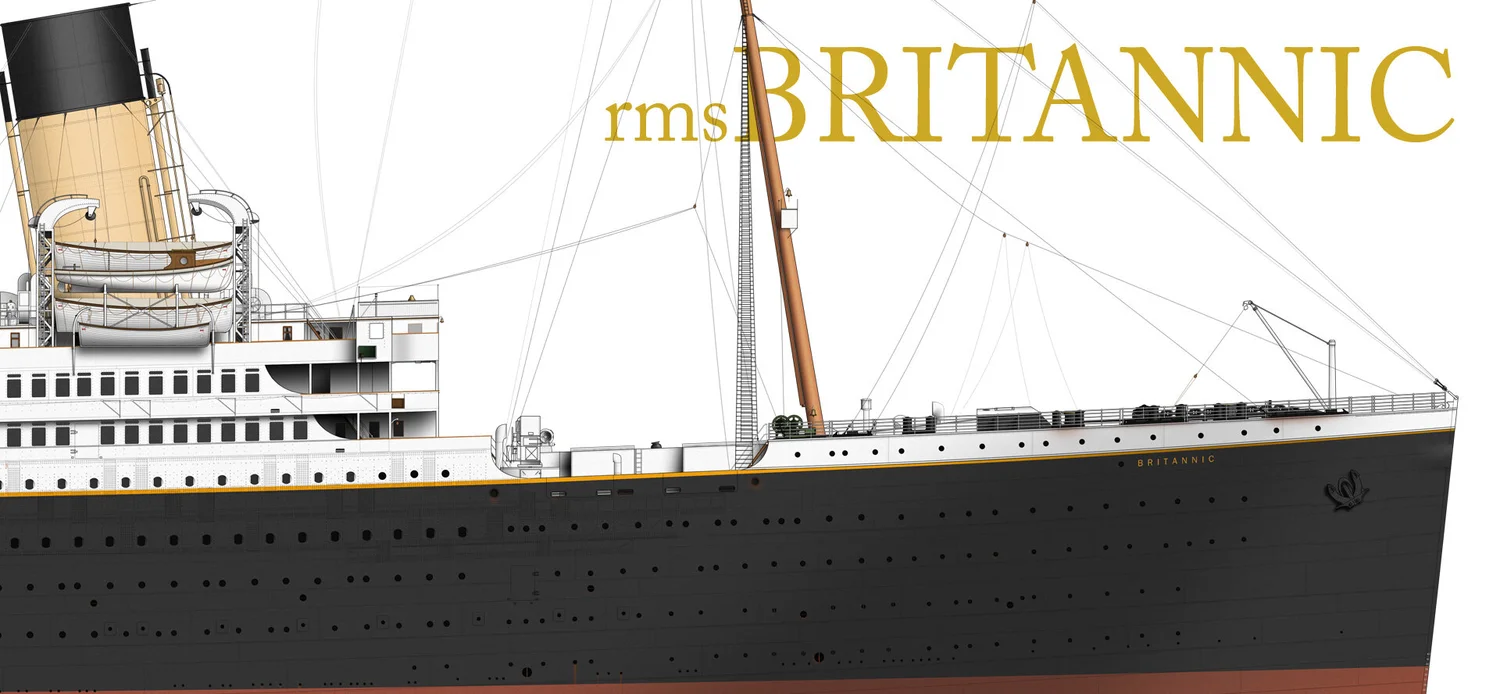 RMS Britannic — Ships Illustrated