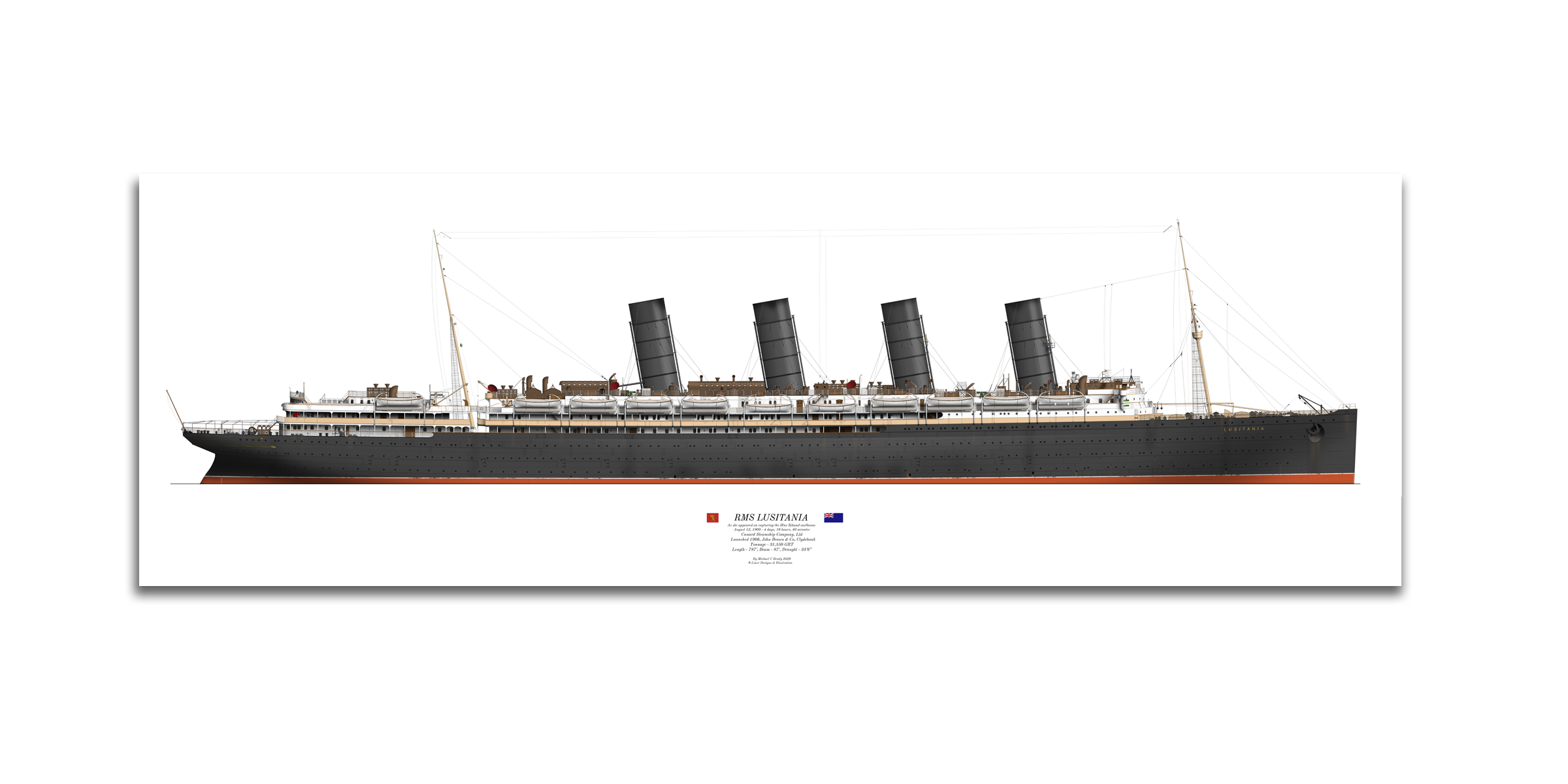 Cunard Line — Ships Illustrated Cunard Line — Ships Illustrated
