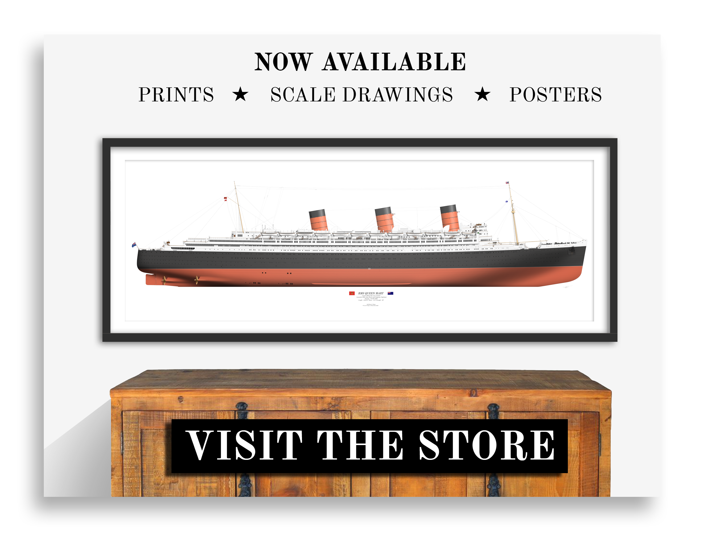 Queen Mary 1936 — Ships Illustrated