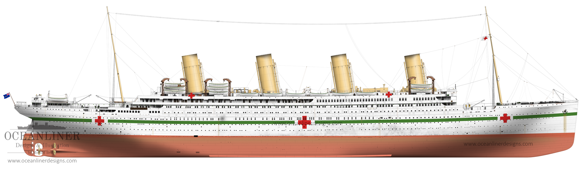 Britannic — Ships Illustrated