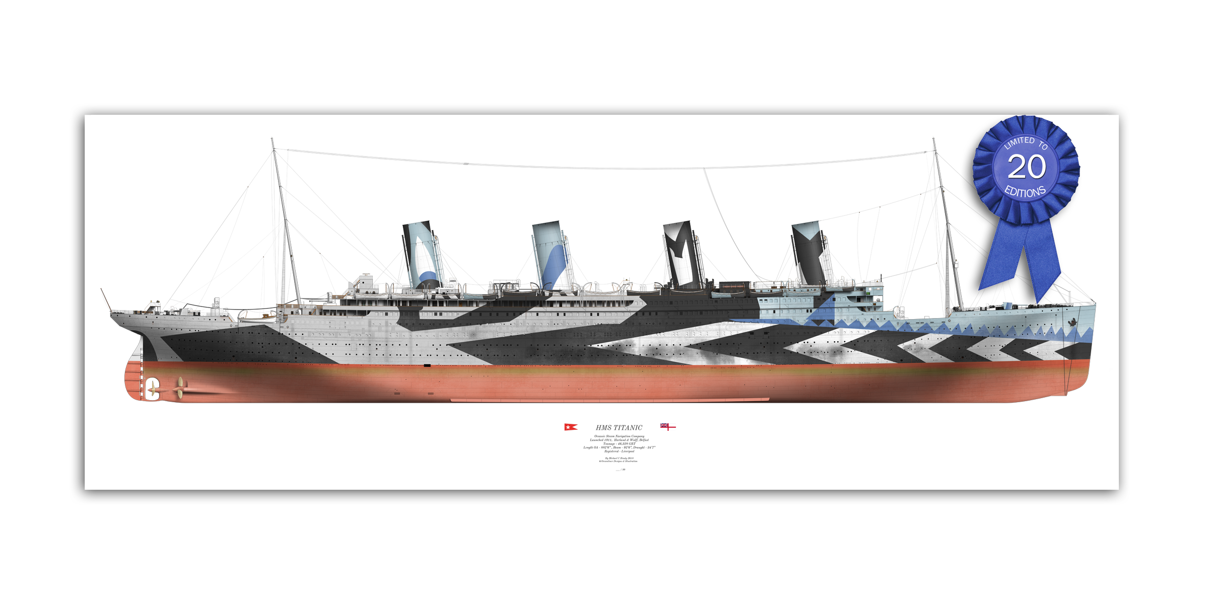 White Star Line — Oceanliner Designs & Illustration White Star Line — Oceanliner Designs & Illustration