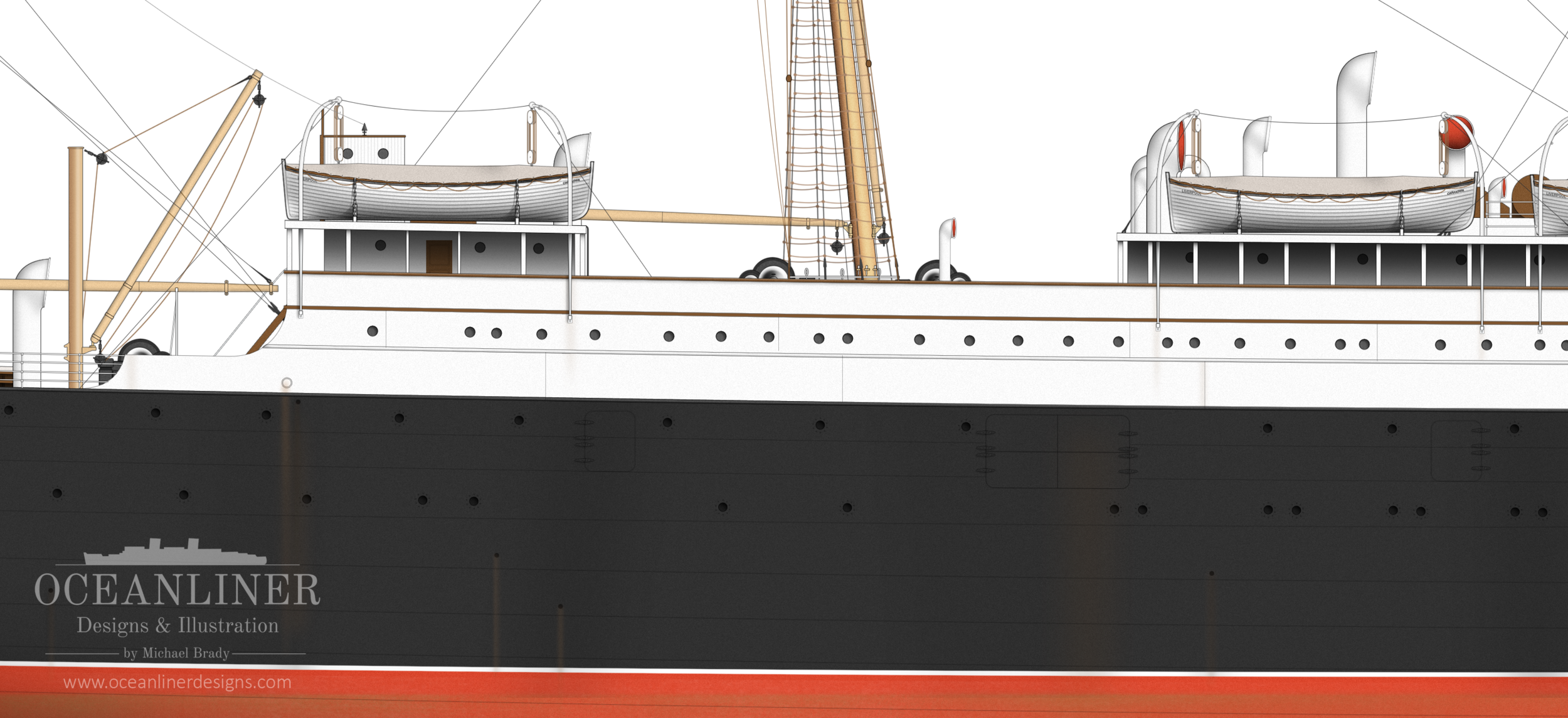 Carpathia 1912 — Ships Illustrated