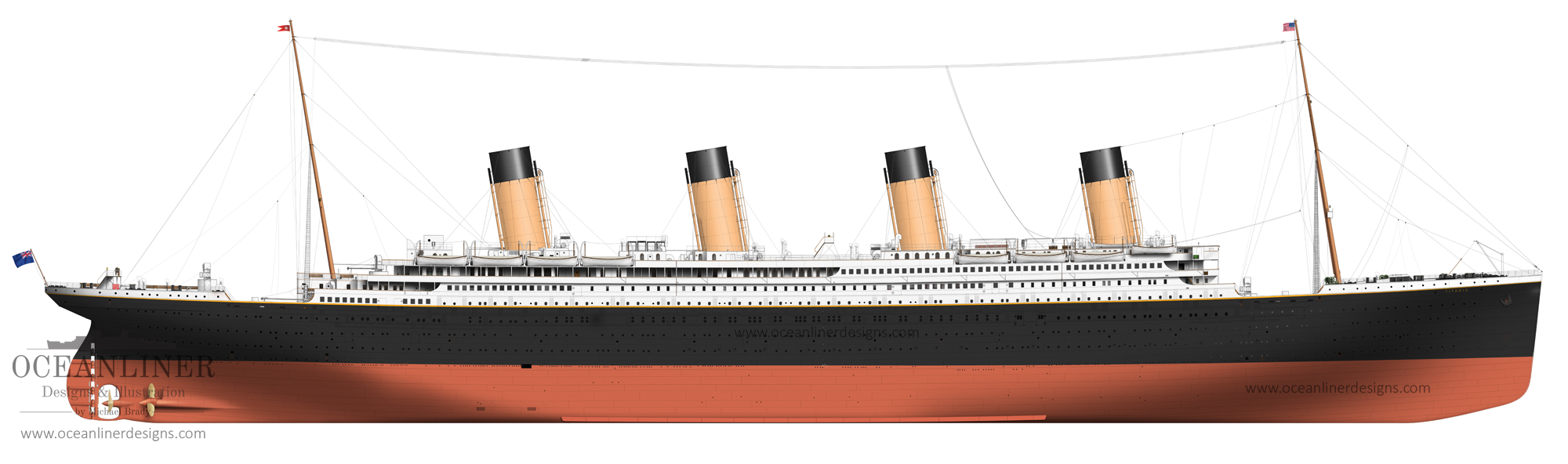 Titanic 1912 — Ships Illustrated