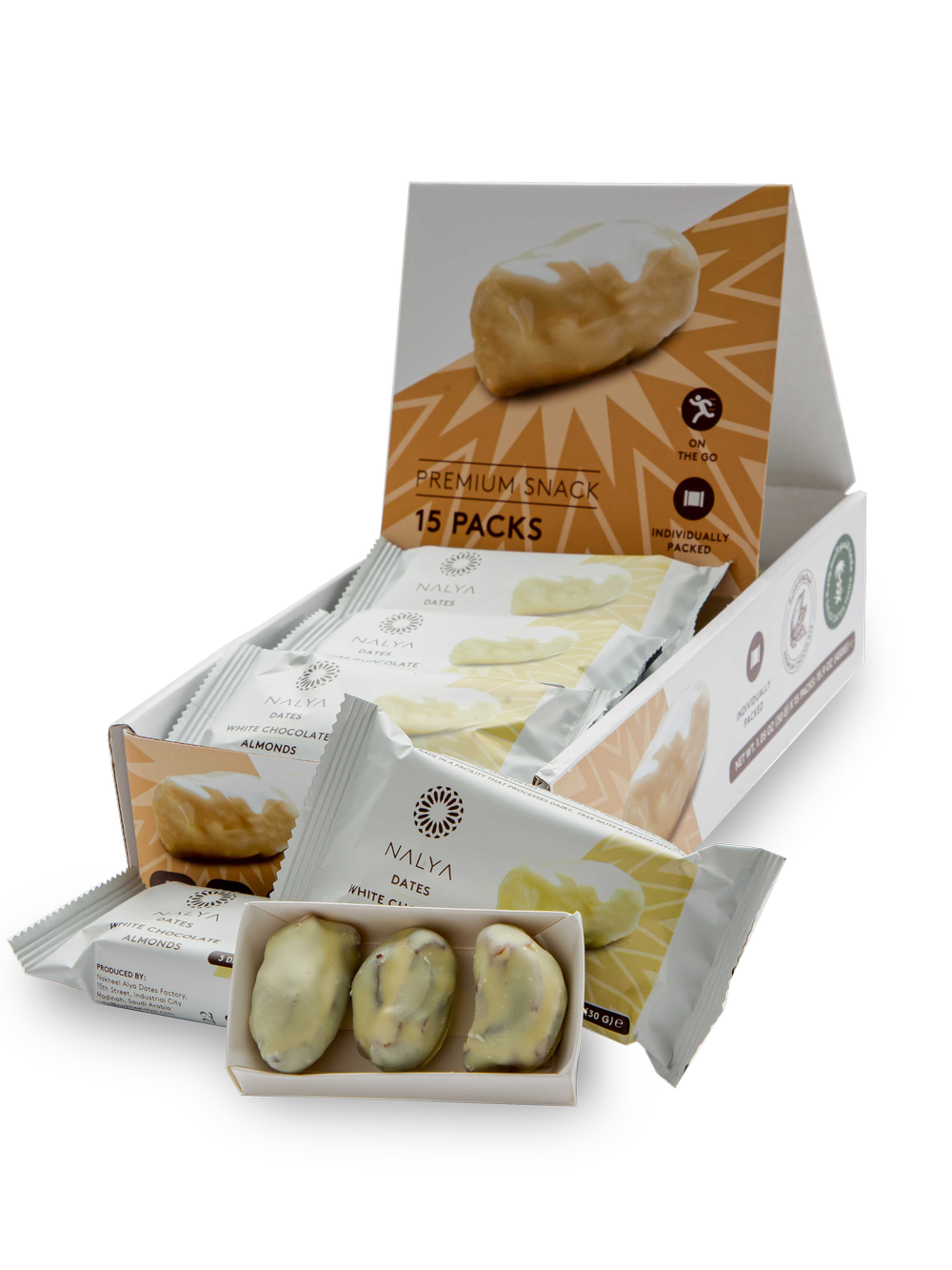 Snack Pack Carton - Almond — Nakheel Alya