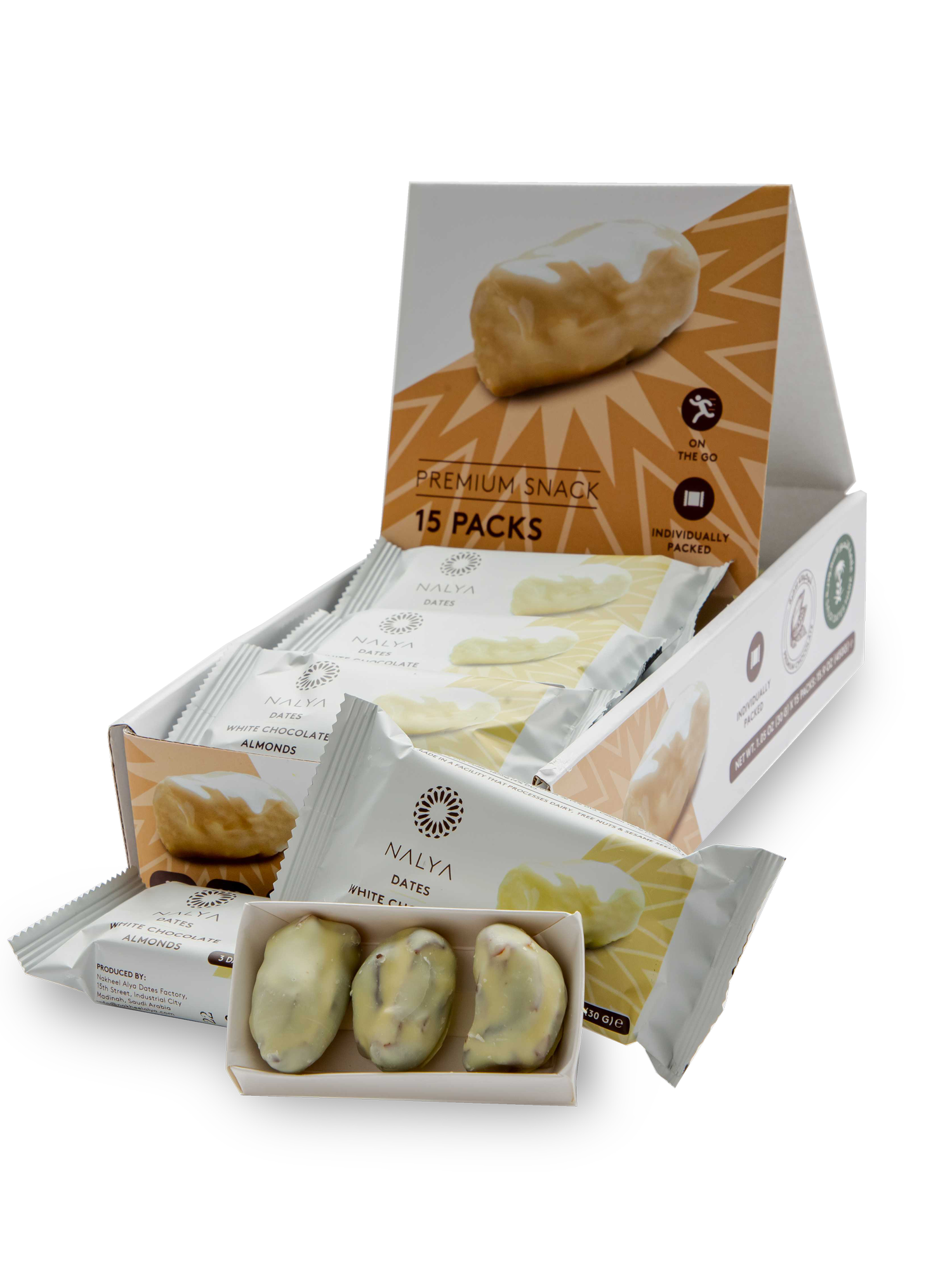 Snack Pack Carton - Almond — Nakheel Alya