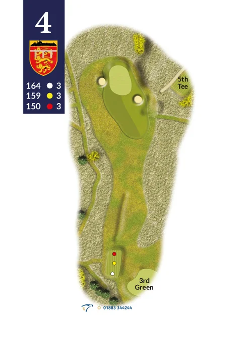 Hole 4 — Dunstanburgh Castle Golf Course