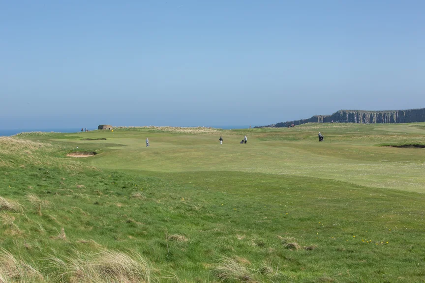 Hole 10 — Dunstanburgh Castle Golf Course