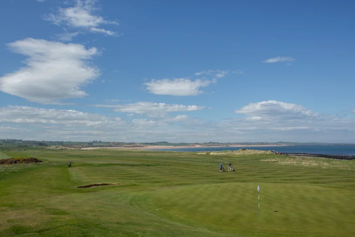 Hole 12 — Dunstanburgh Castle Golf Course