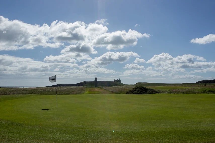 Hole 15 — Dunstanburgh Castle Golf Course
