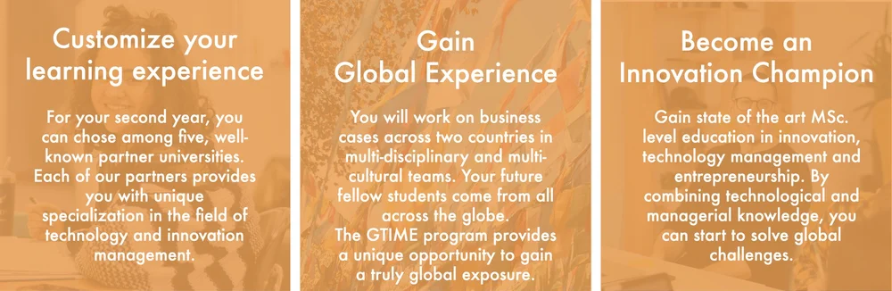 GTIME | Study Innovation Management & Entrepreneurship