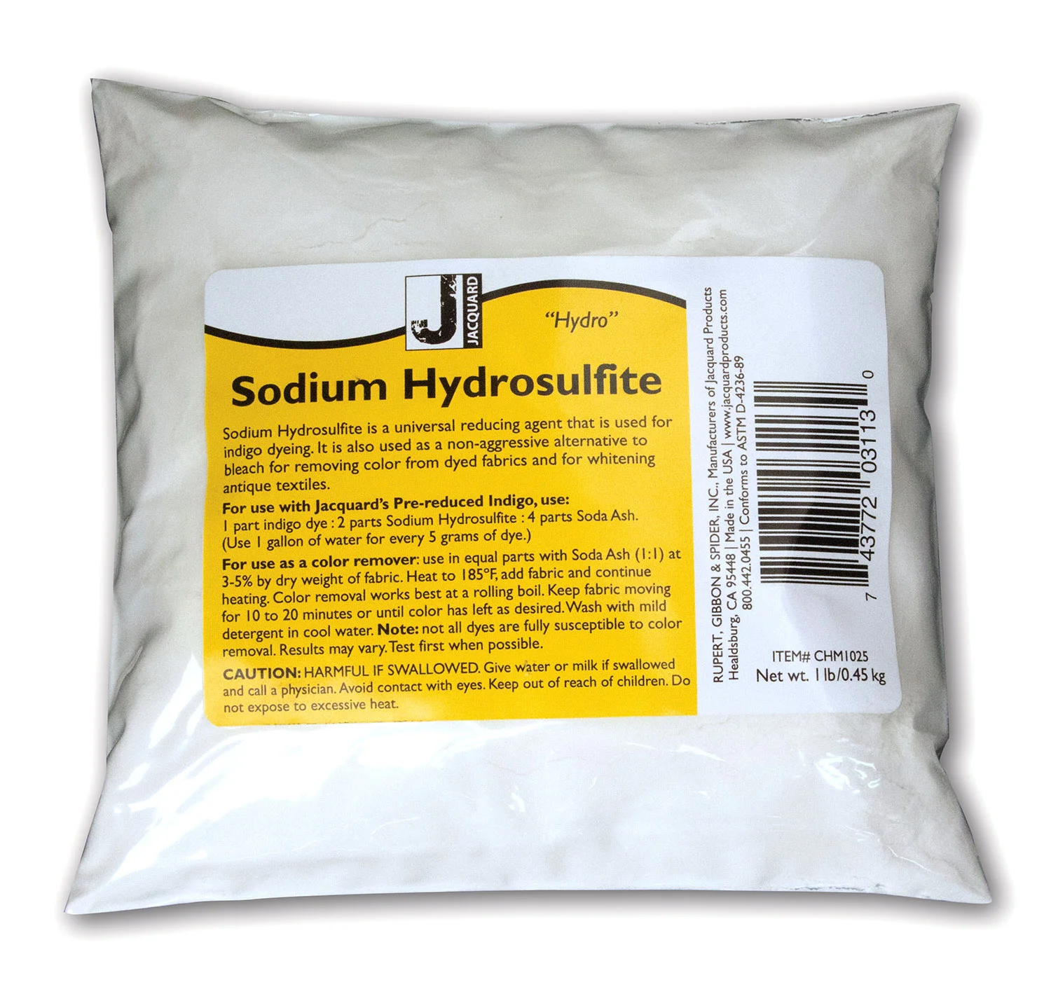Jacquard Products — Jacquard Products - Chemicals - Sodium Hydrosulfite