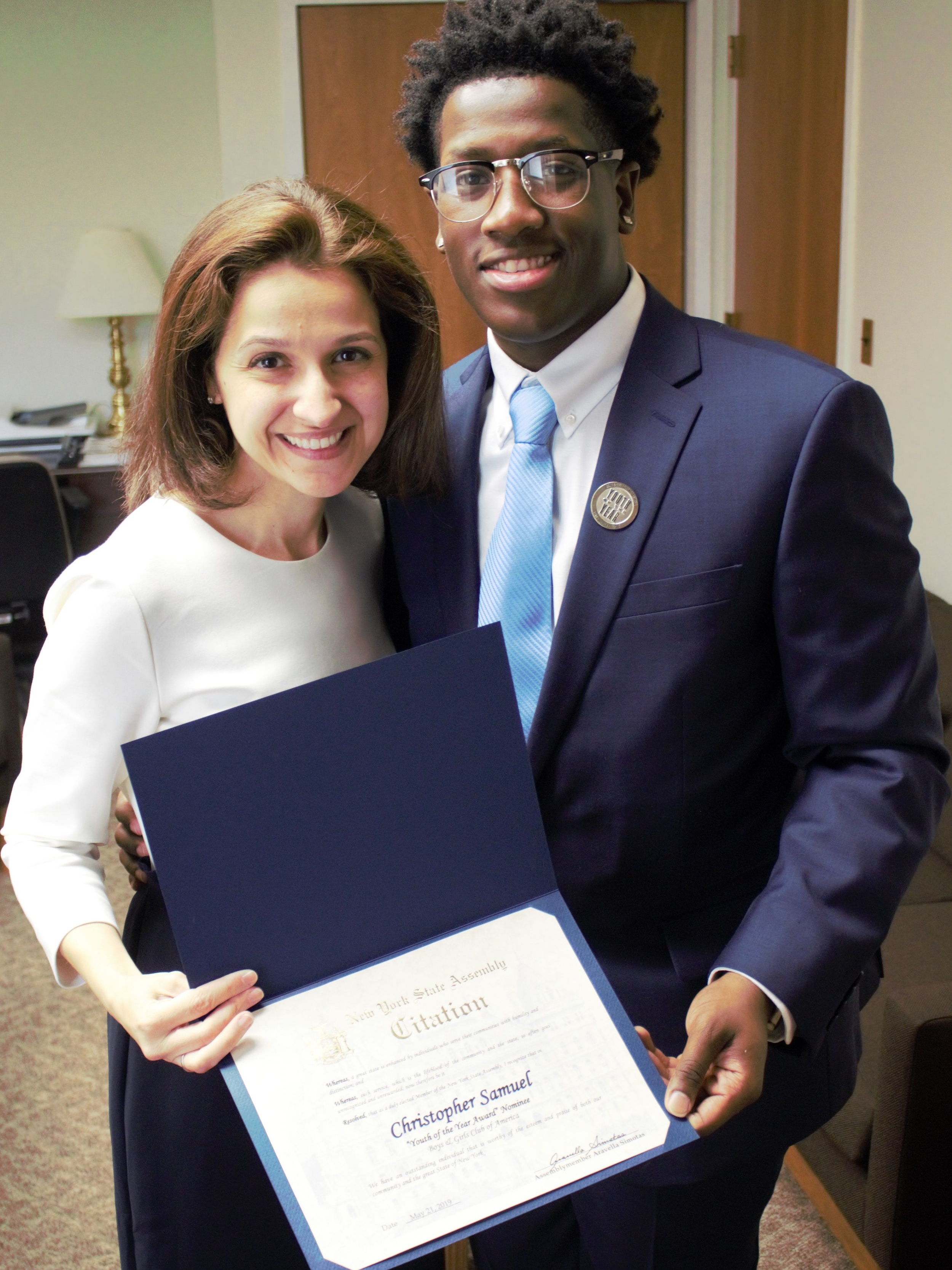 New York State Youth of the Year Finalist - Christopher Samuel ...