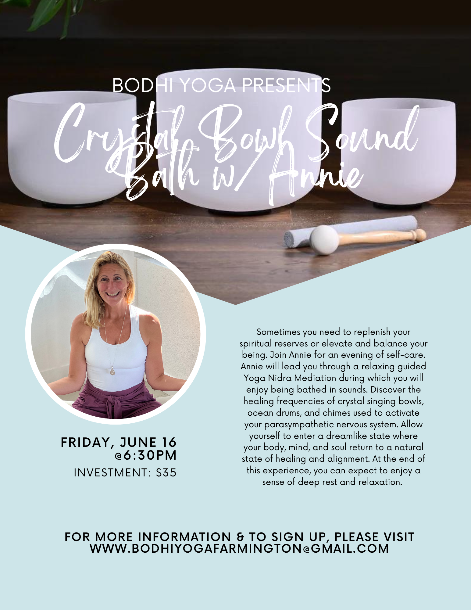 Upcoming Events & Workshops — Bodhi Yoga