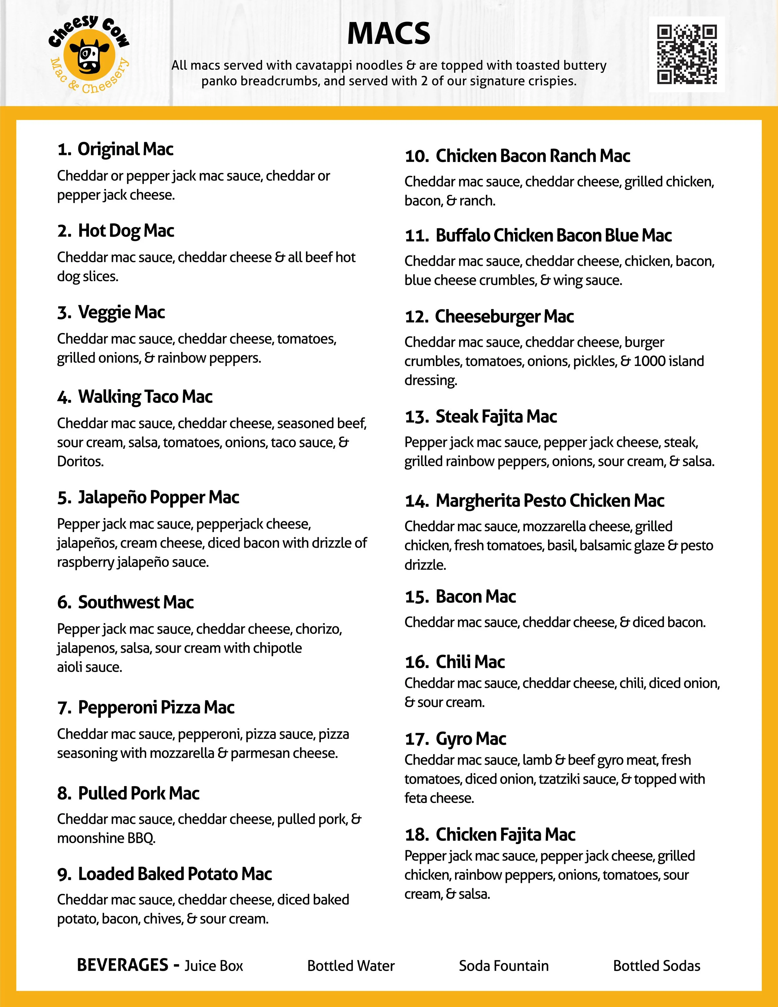 Cheesy Cow Mac & Cheesery