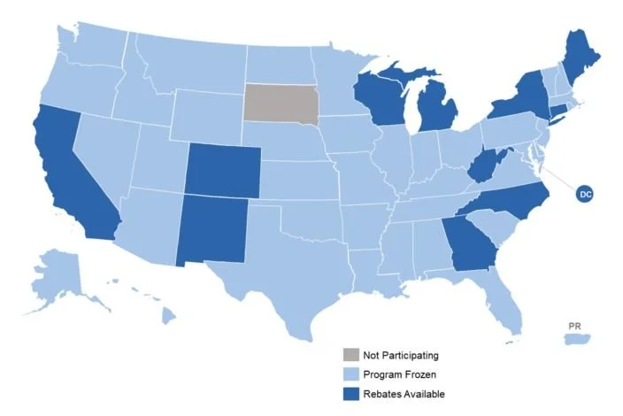 50 State Analysis: Home Energy Rebate Programs Status — DSIRE Insight