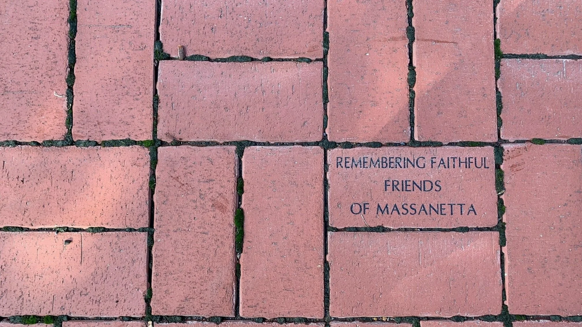 Springhouse Walkway Bricks — Massanetta Springs