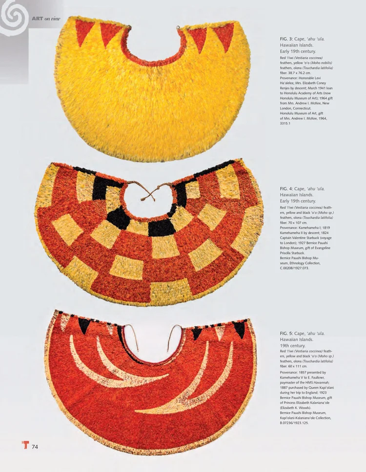 Cultural History In Focus | “Royal Hawaiian Featherwork (Na Hulu Ali’i ...