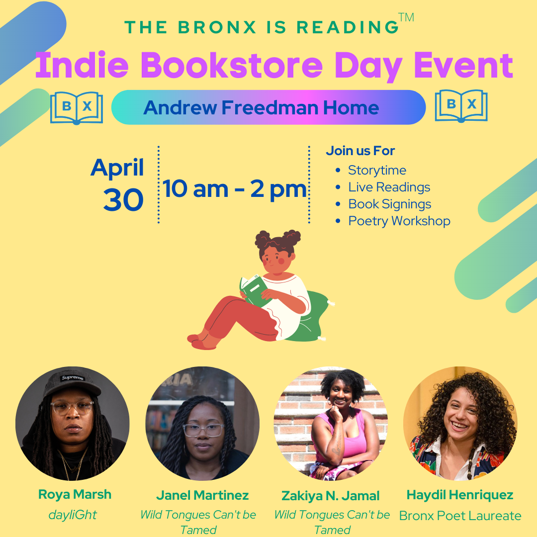 Book Events in Bronx, NY — The Bronx is Reading