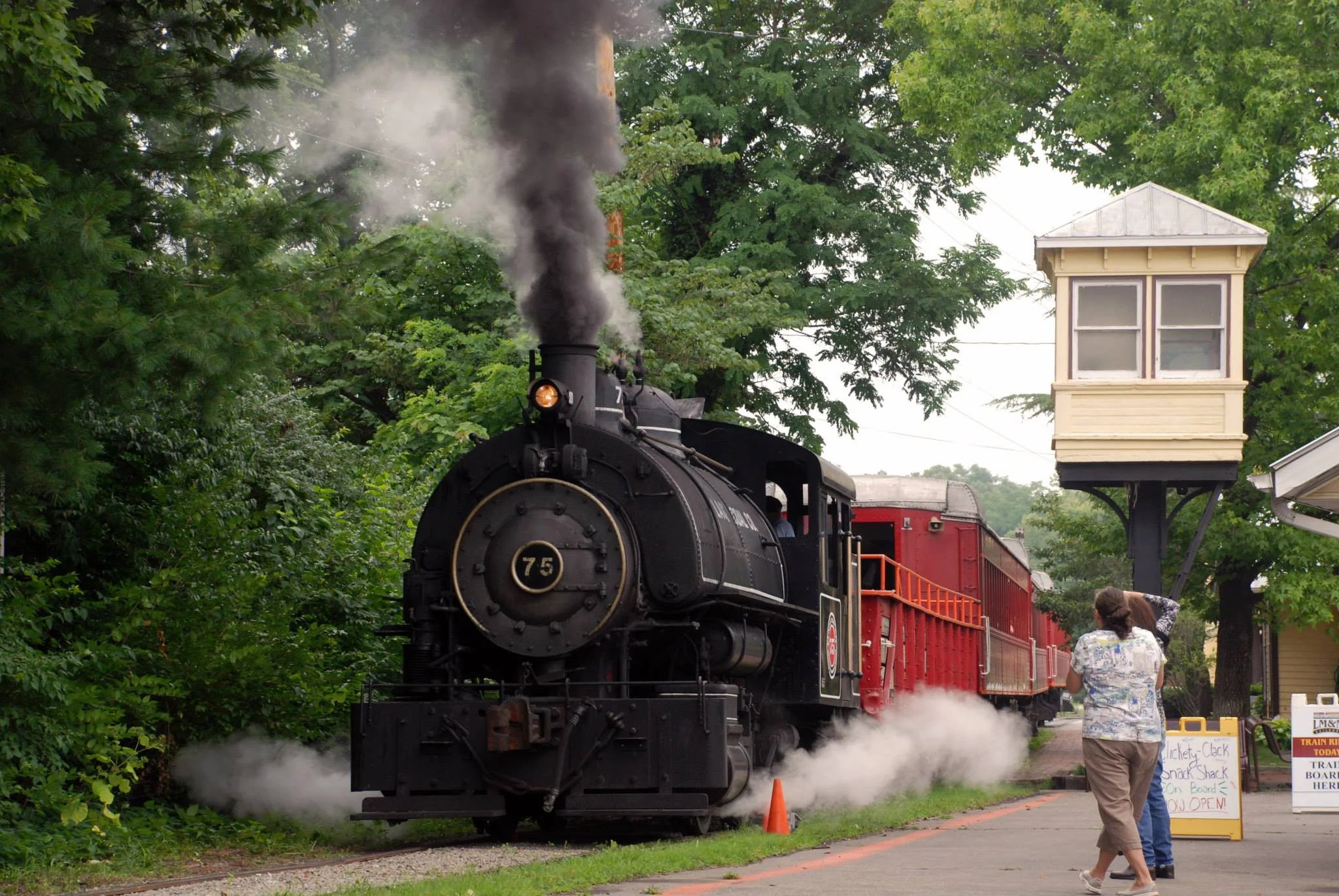 Summer Steam Train — Lebanon Mason Monroe Railroad