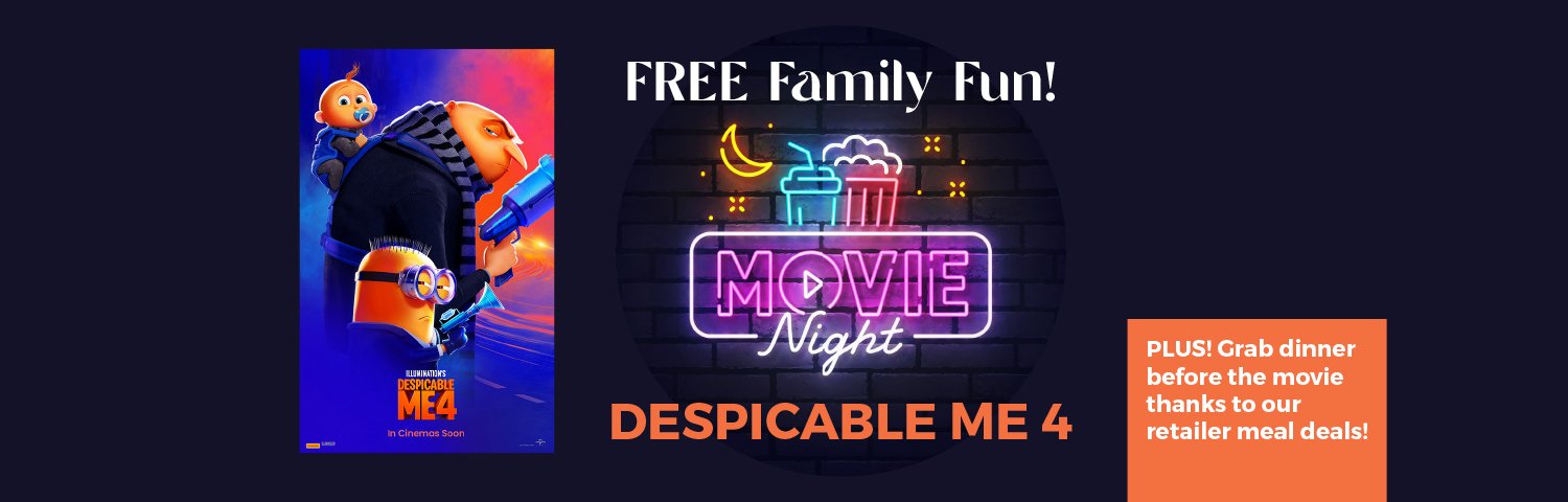 MOVIE NIGHT - DESPICABLE ME 4 - FREE FAMILY FUN — Winston Hills Mall ...