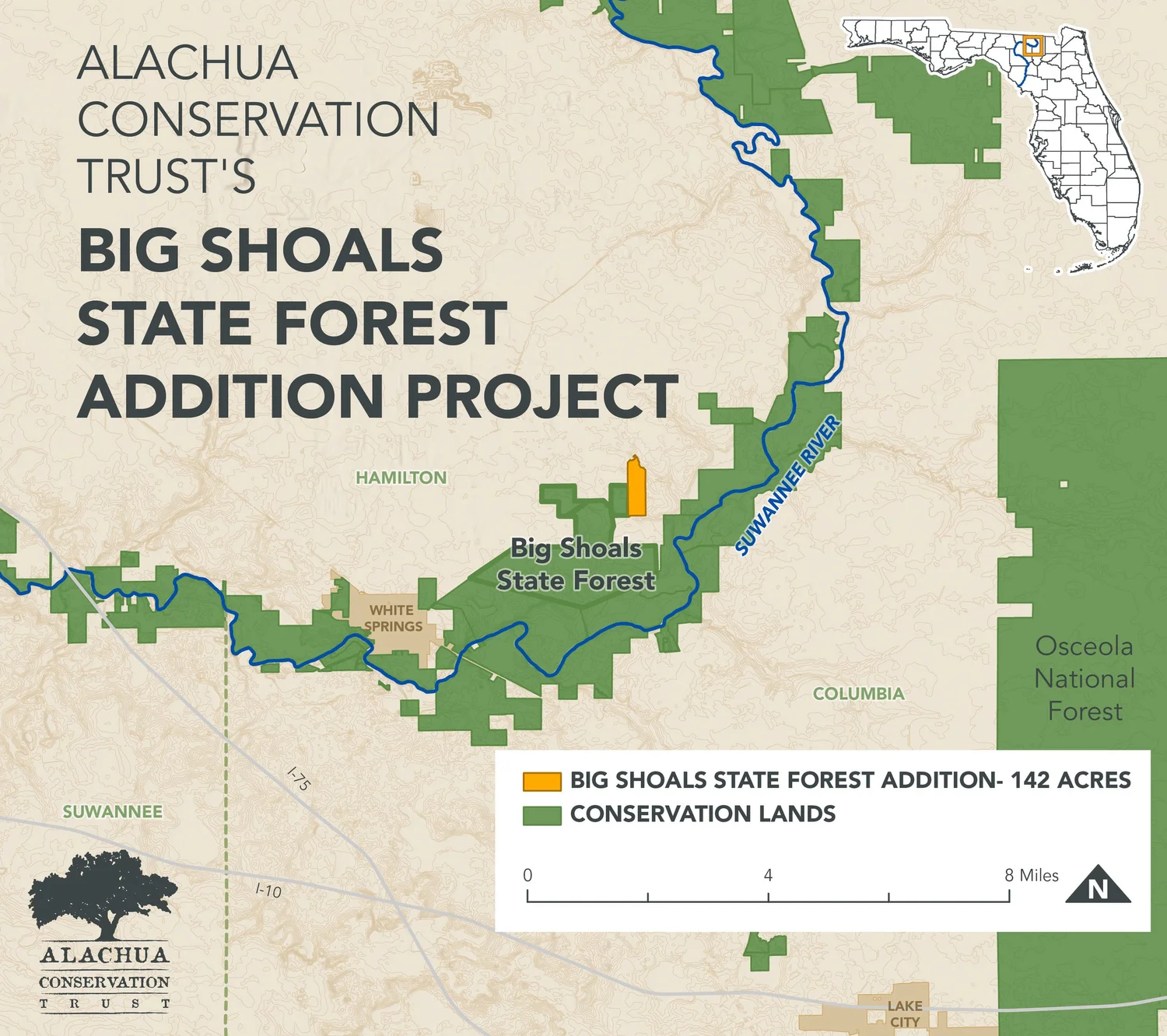 Alachua Conservation Trust — Big Shoals State Forest Expands with ...