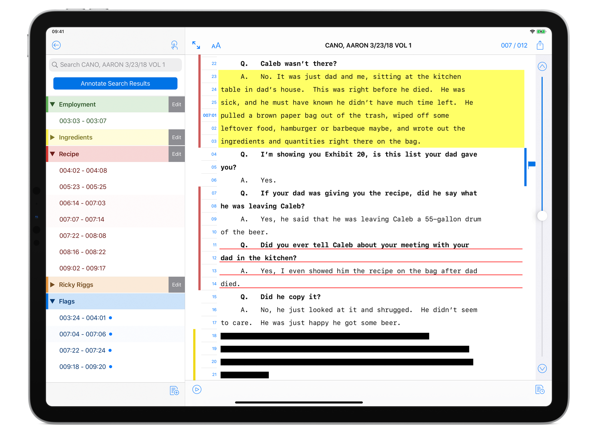 TRANSCRIPTPAD — LIT SOFTWARE