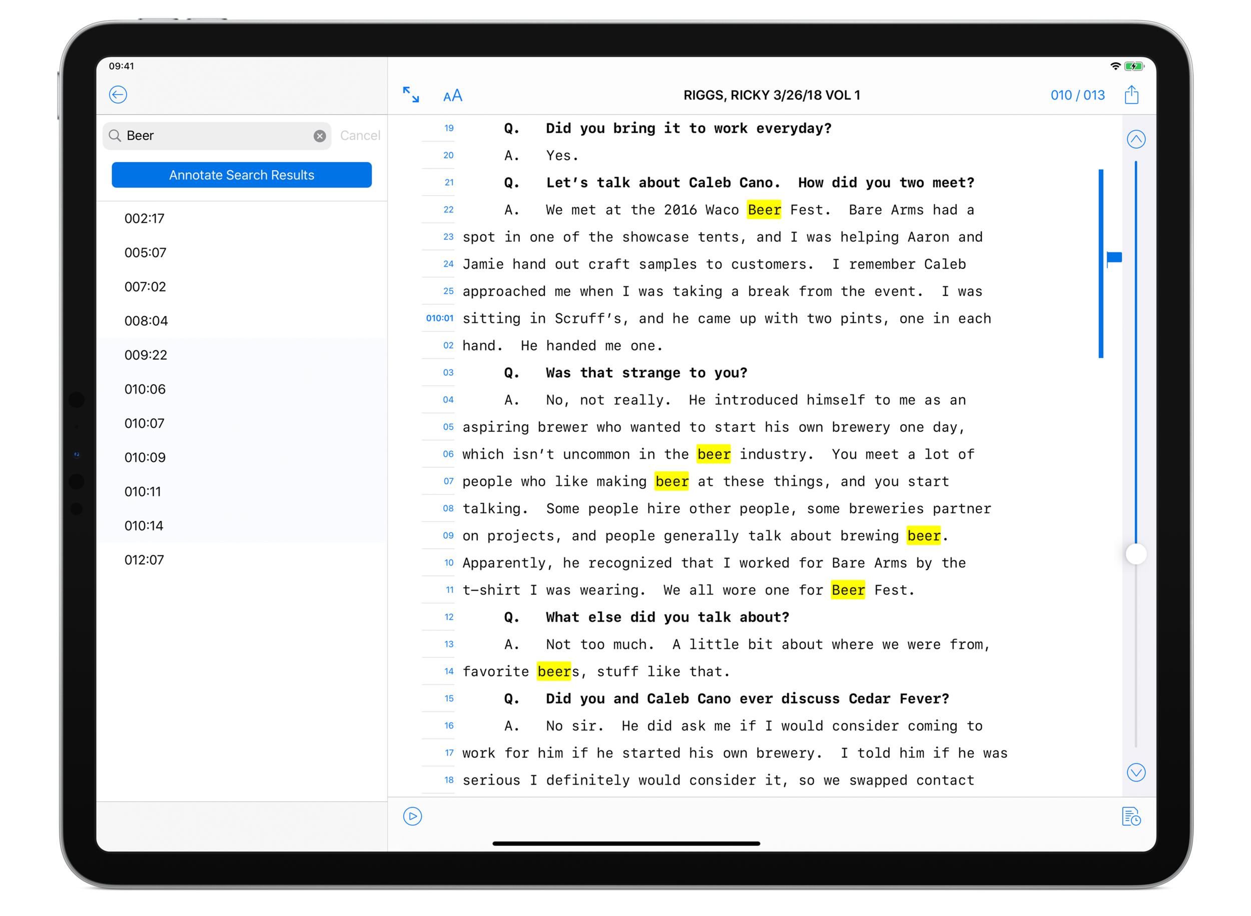 TRANSCRIPTPAD — LIT SOFTWARE