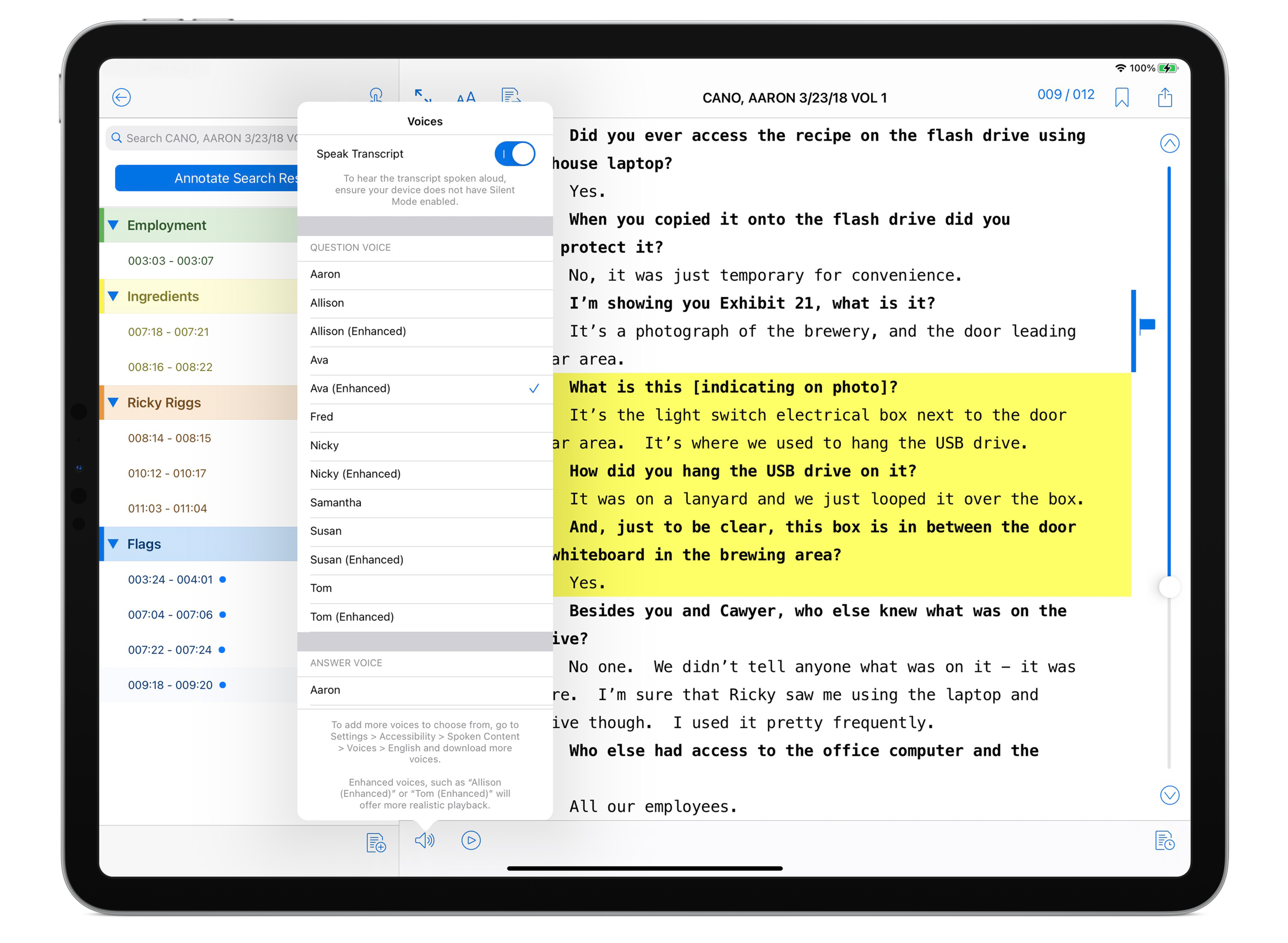 Double Your Productivity in TranscriptPad With Speak Transcript! — LIT ...