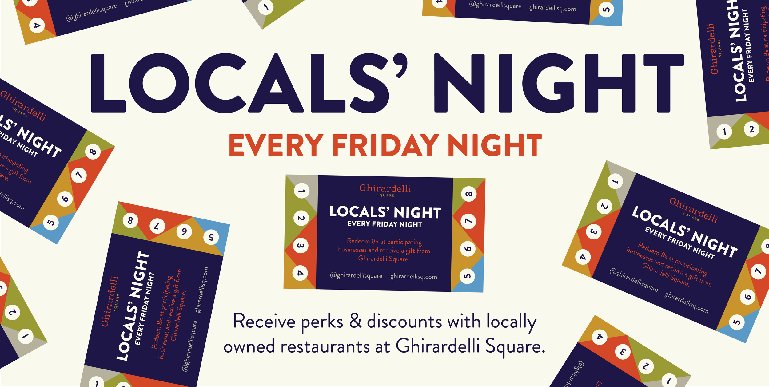 LOCALS NIGHT — Ghirardelli Square