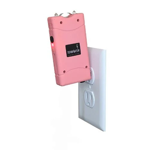 Pink Flashlight Taser Rechargeable