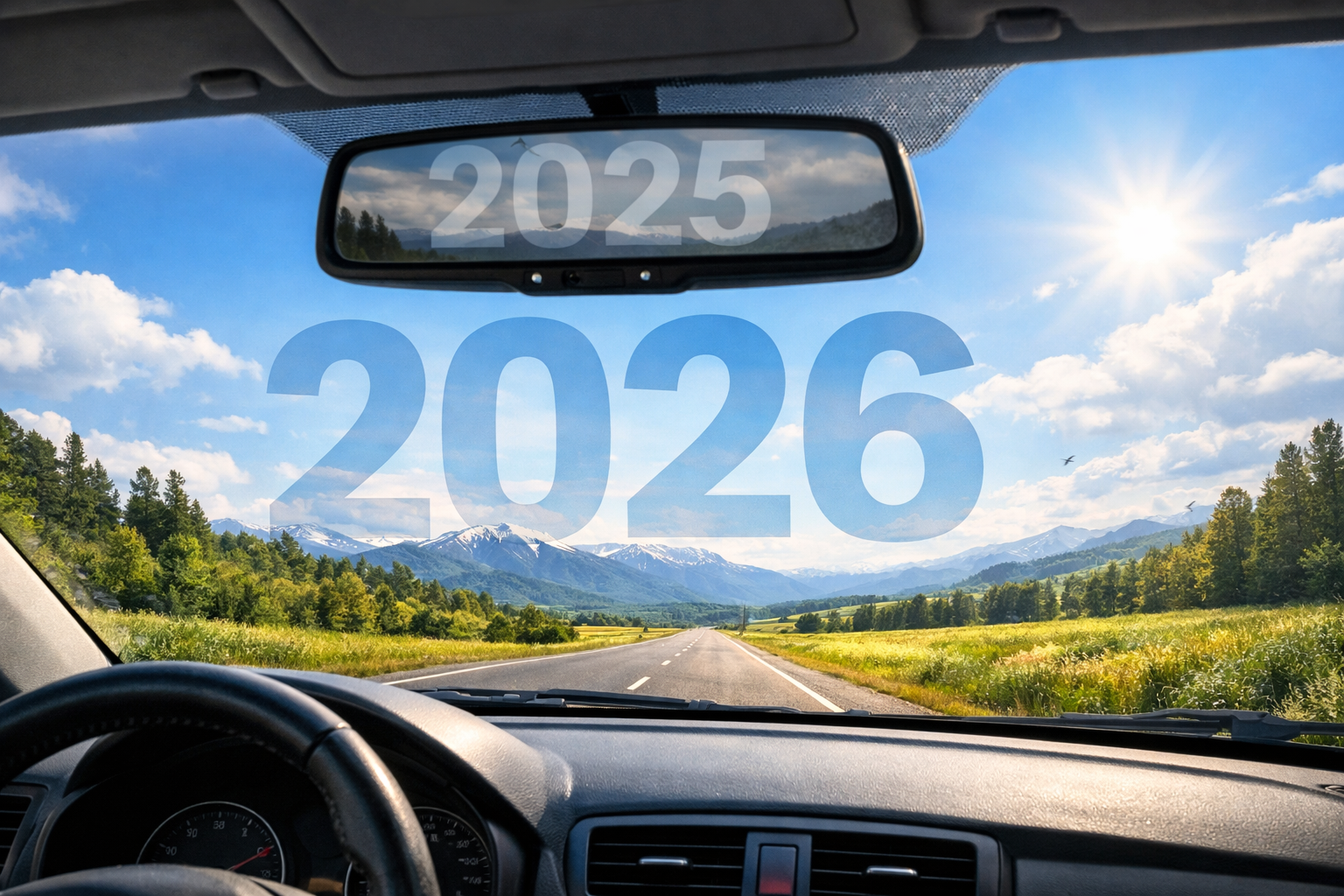 Rearview Mirrors and Windshields: How We Enter a New Year — Rock Solid ...