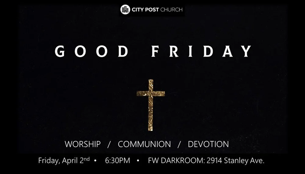 Good Friday Communion Service
