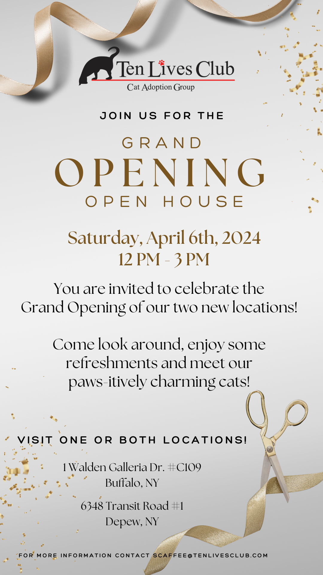 Events — Ten Lives Club