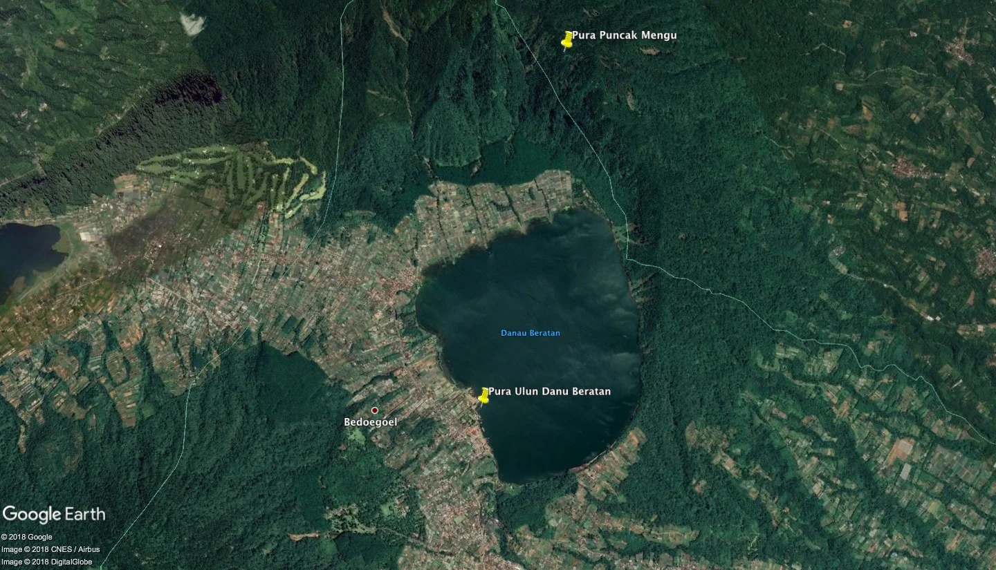 11 - Lake With Two Names & Pura Puncak Mengu (Danau Beratan, Bali ...
