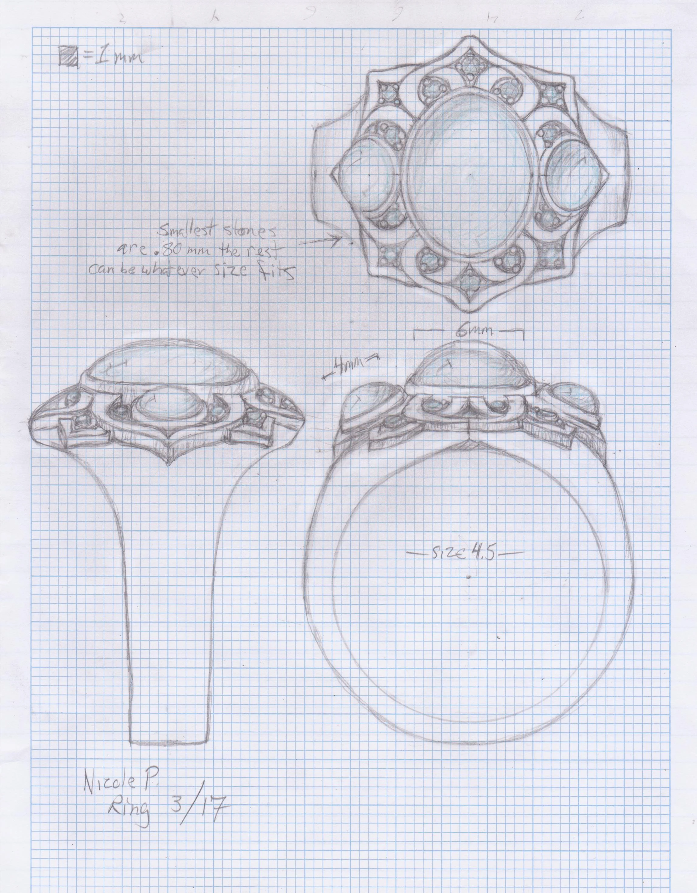 Drawing & Sketches — Rosestone Jewelry