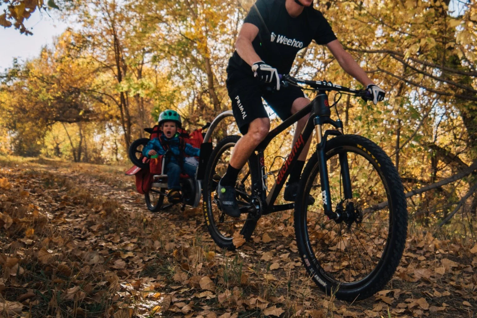 USA Weehoo Kid Bike Trailers | Trailer Bikes | Bicycle Trailers - Bike ...