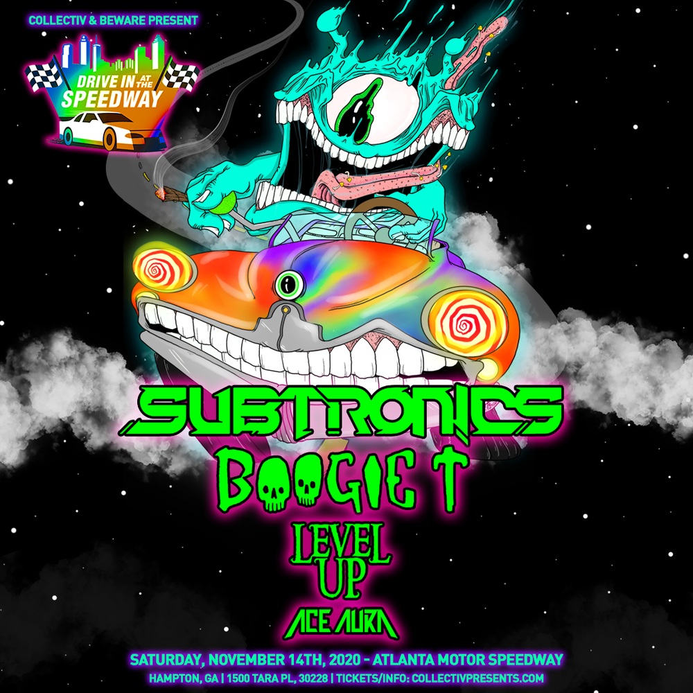 Subtronics, Boogie T., Level Up, & Ace Aura at The Drive Inn — Concert ...