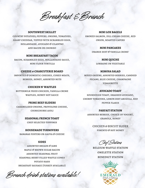 CREATIVE CATERING & CRAFT COCKTAILS TAMPA
