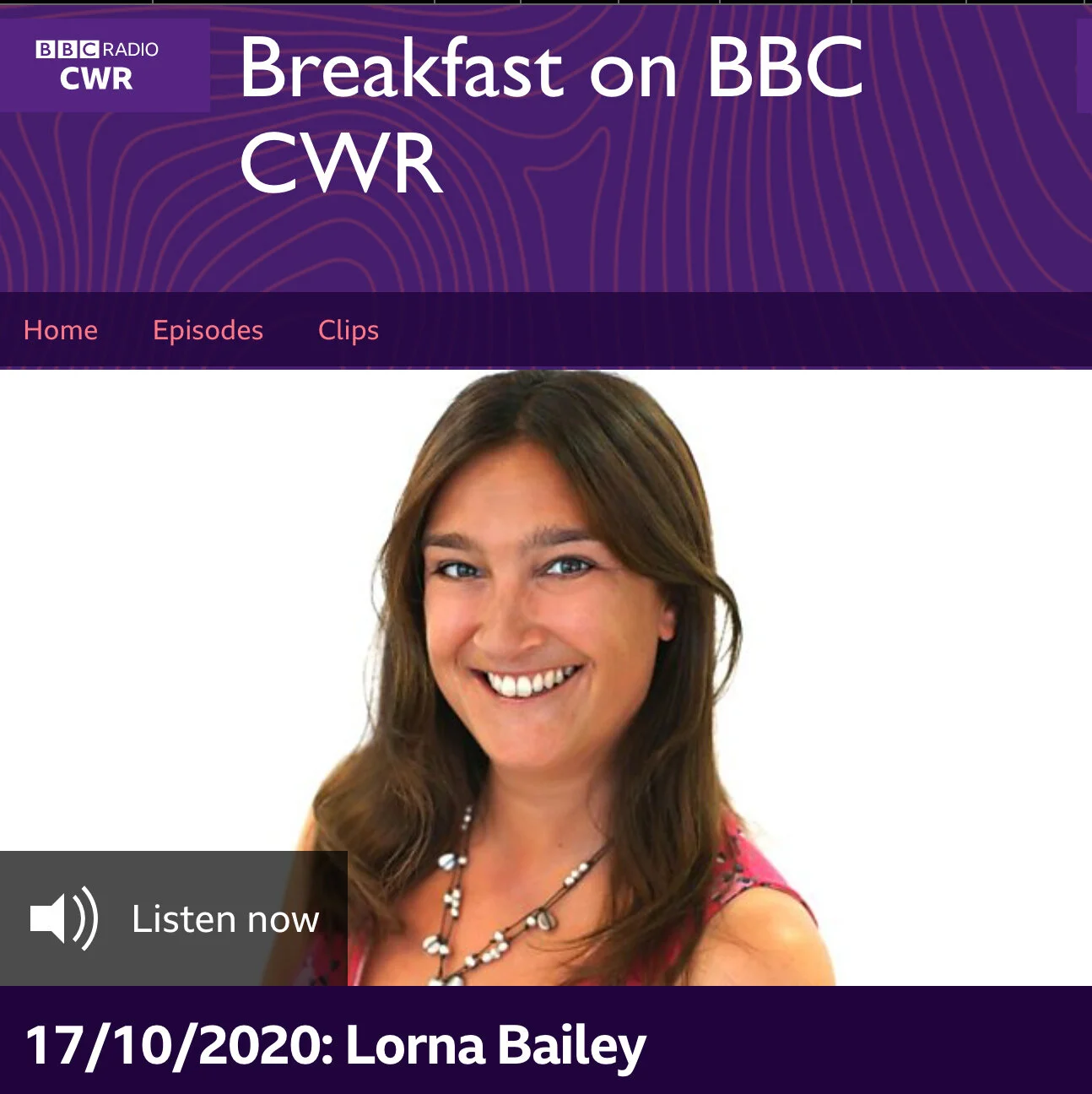 BBC CWR — Simon Lycett
