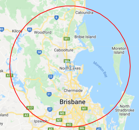 North Lakes Radial Map - Workforce Advisory