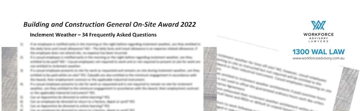 What is Inclement Weather? - Workforce Advisory