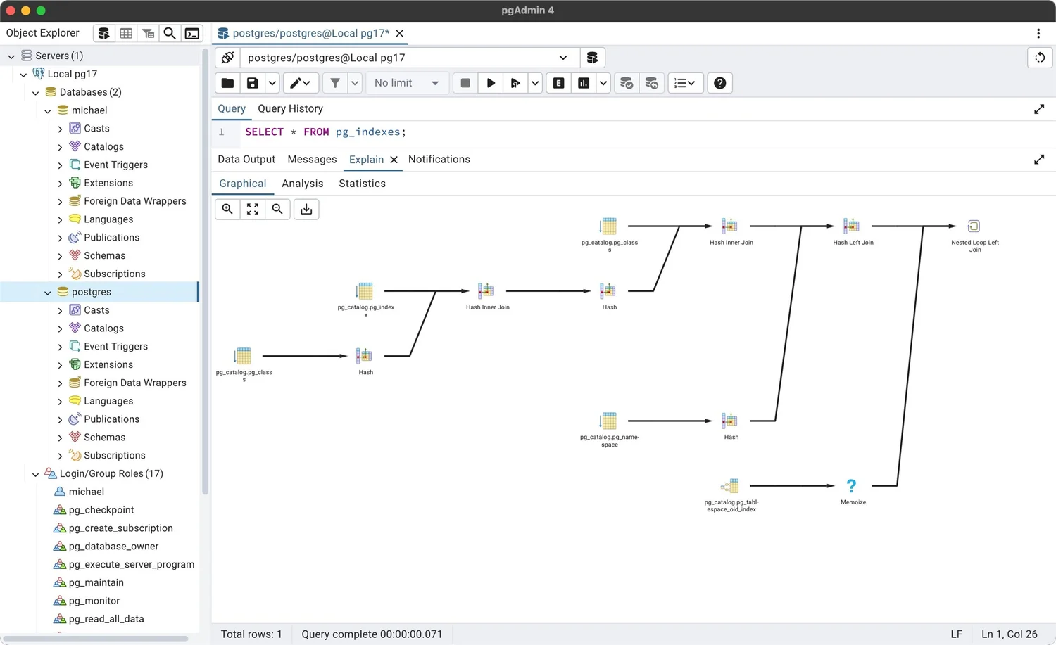 Postgres query plan visualization tools - pgMustard