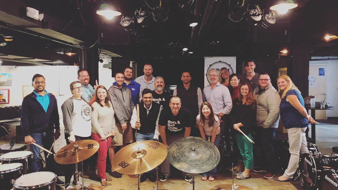DRUM TEAM COLLECTIVE: Rock And Roll Team Building®