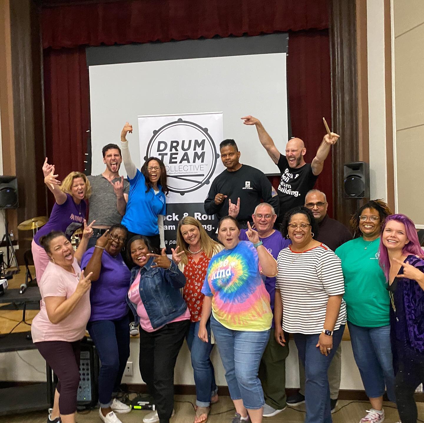 DRUM TEAM COLLECTIVE: Rock And Roll Team Building