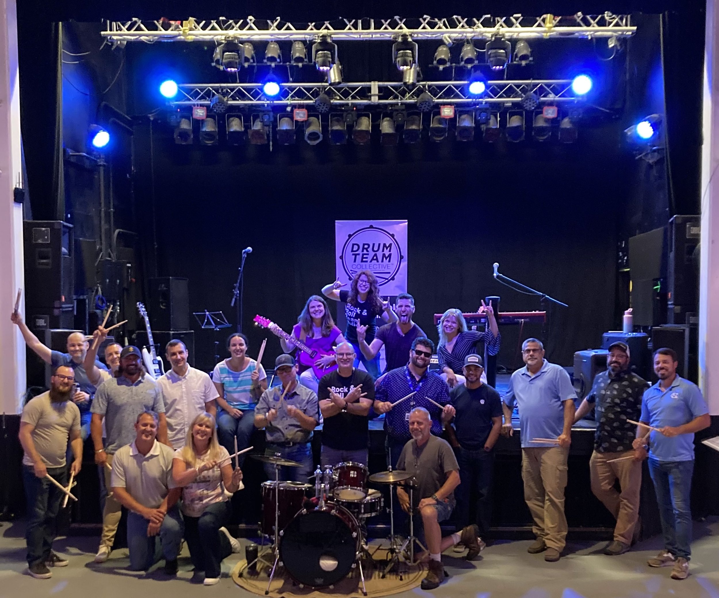 OUR PROGRAMS — DRUM TEAM COLLECTIVE: Rock And Roll Team Building