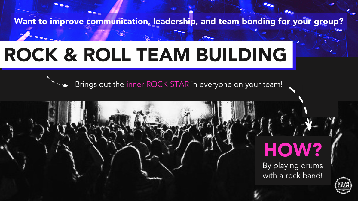 DRUM TEAM COLLECTIVE: Rock And Roll Team Building®