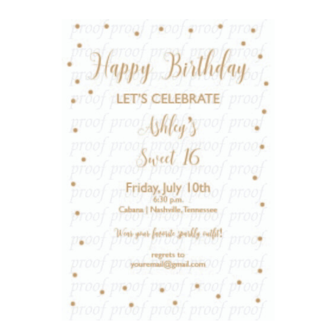 Invitations — The Dotted Line