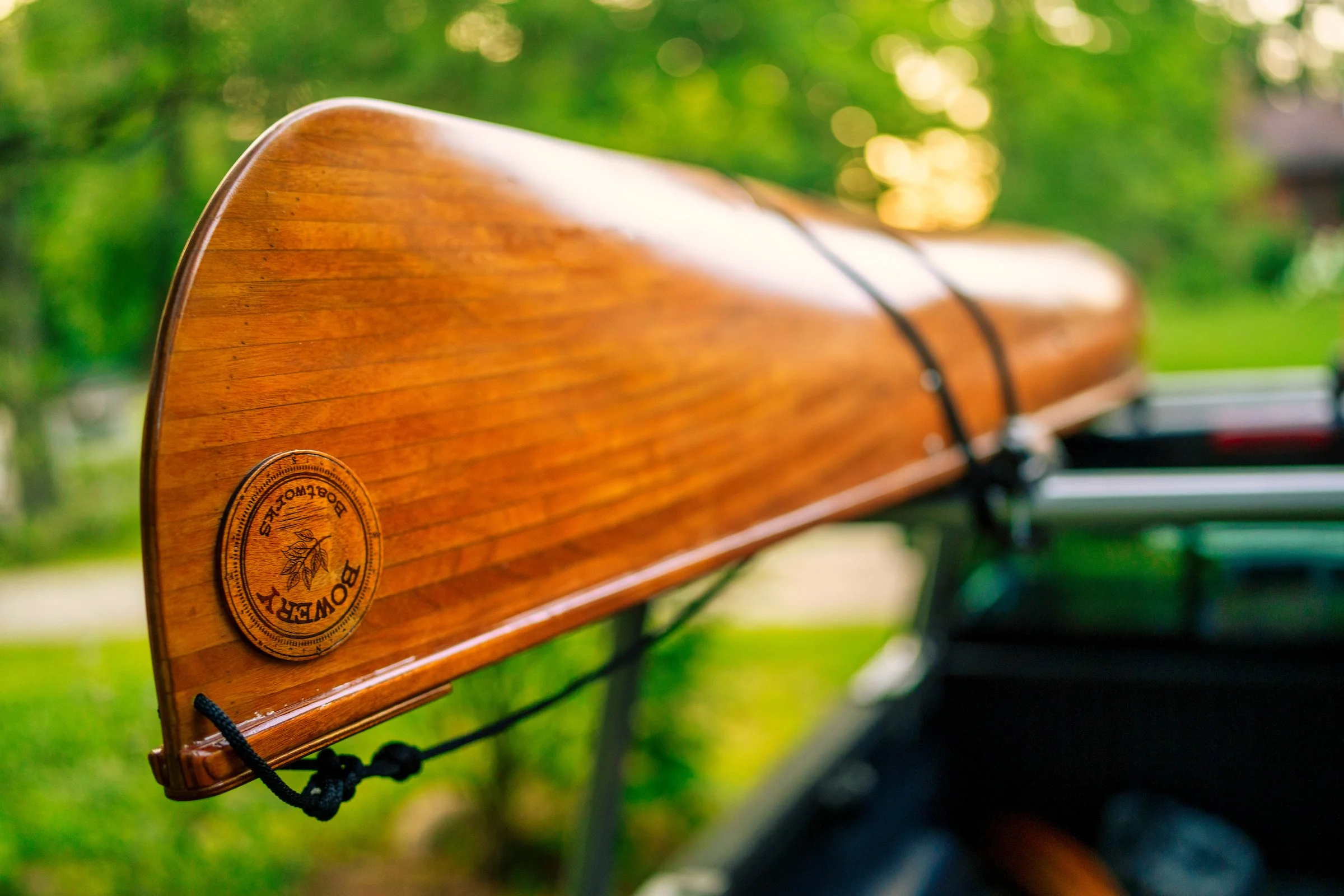 Lightweight, durable, hand-planked wooden canoes designed to paddle ...